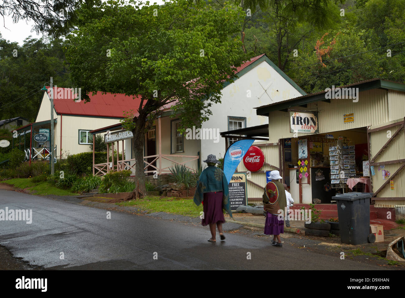 Historic village of Pilgrim’s Rest, near Graskop, Mpumalanga province ...