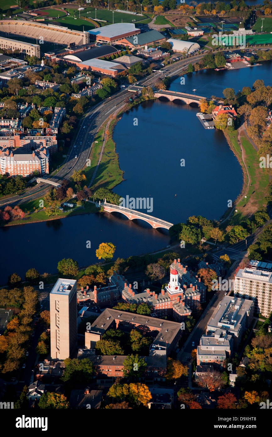 Harvard university aerial hi-res stock photography and images - Alamy