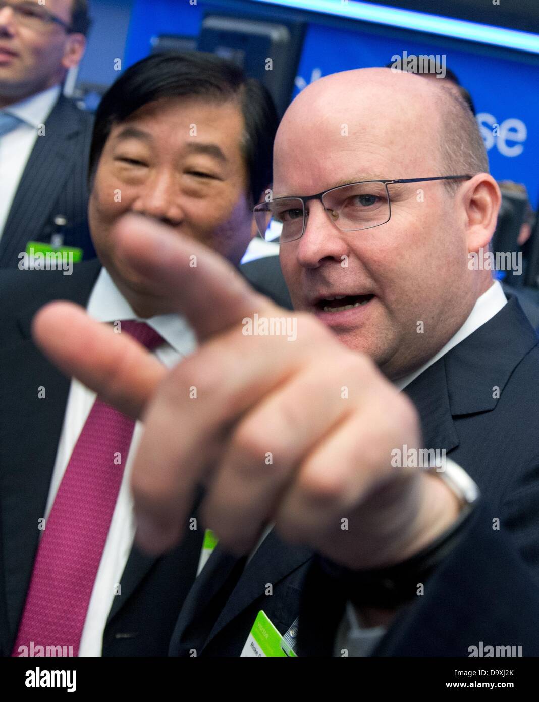 Gordon Riske, head of German multinational manufacturer of forklifts ...