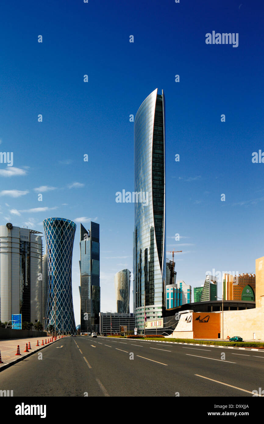 West Bay is the newly developed urban center of Doha, Qatar. It is ...