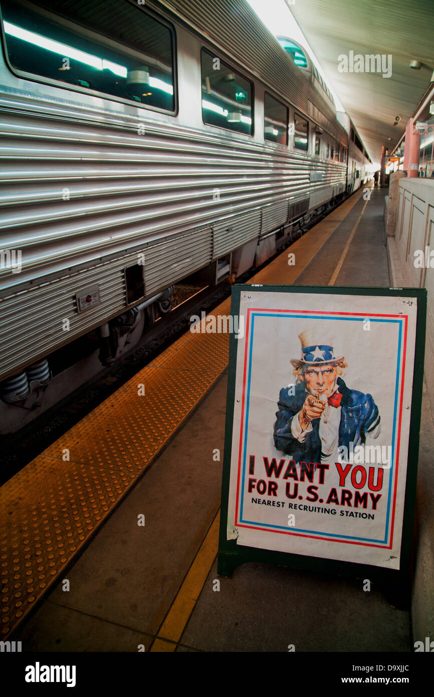 Uncle Sam Wants You for US Army' Poster in front Pearl Harbor Day Troop ...