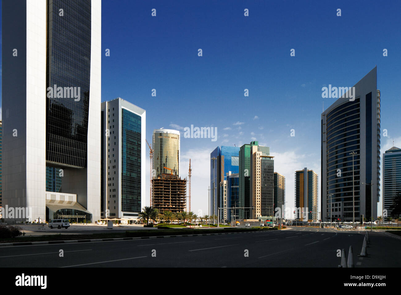 West Bay is the newly developed urban center of Doha, Qatar. It is ...