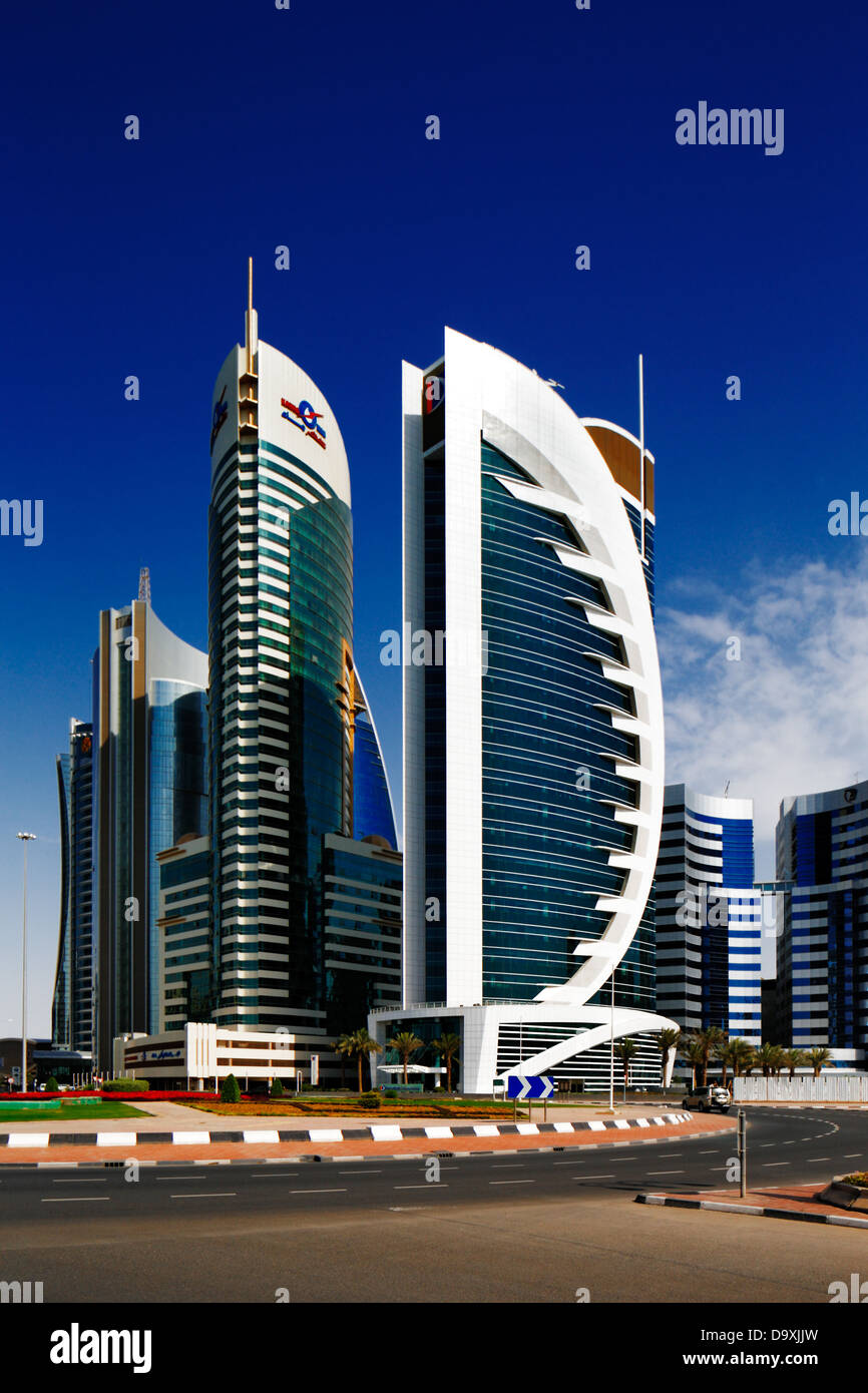 West Bay is the newly developed urban center of Doha, Qatar. It is ...