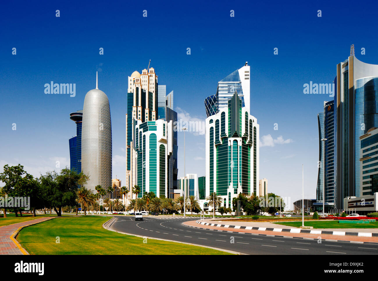 West Bay is the newly developed urban center of Doha, Qatar. It is ...