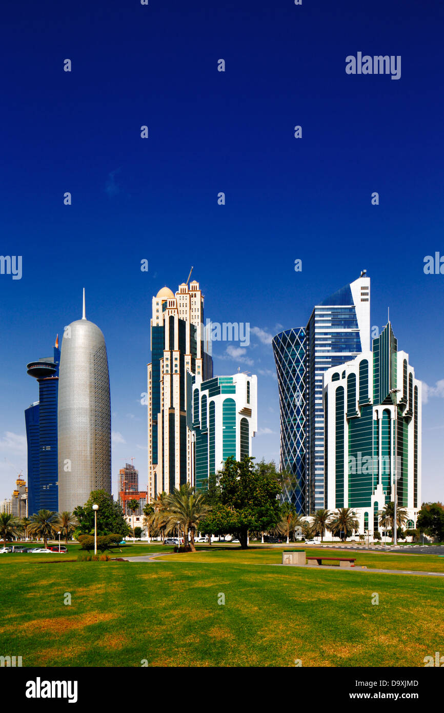 West Bay is the newly developed urban center of Doha, Qatar. It is ...