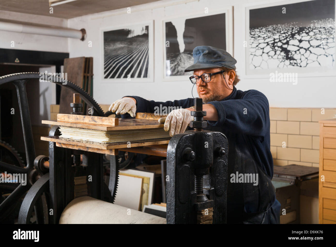 Copperplate Printing High Resolution Stock Photography and Images - Alamy