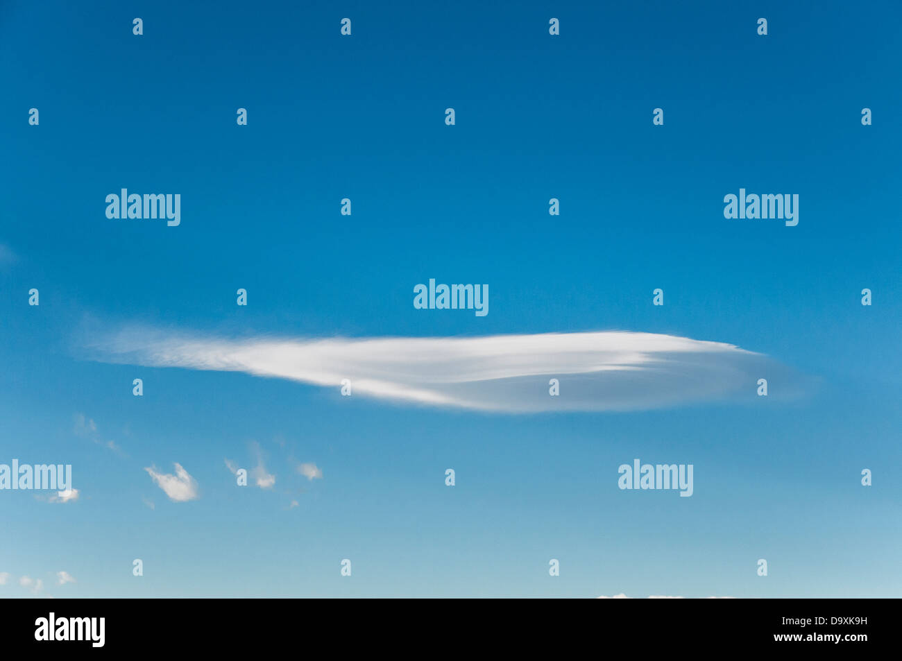 Wind clouds with blue sky Stock Photo - Alamy