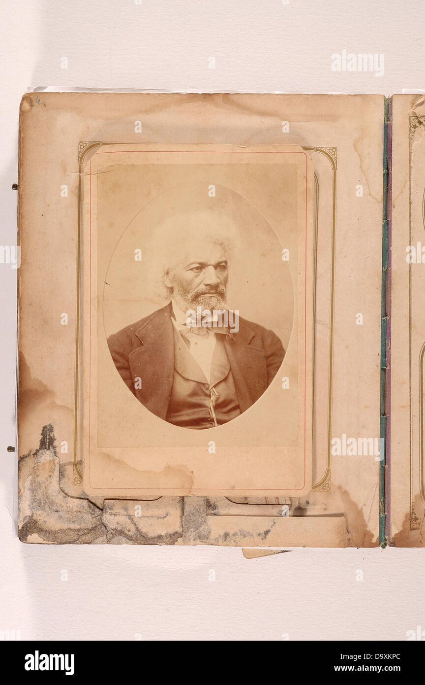 A portrait of Frederick Douglass, an influential African American ...
