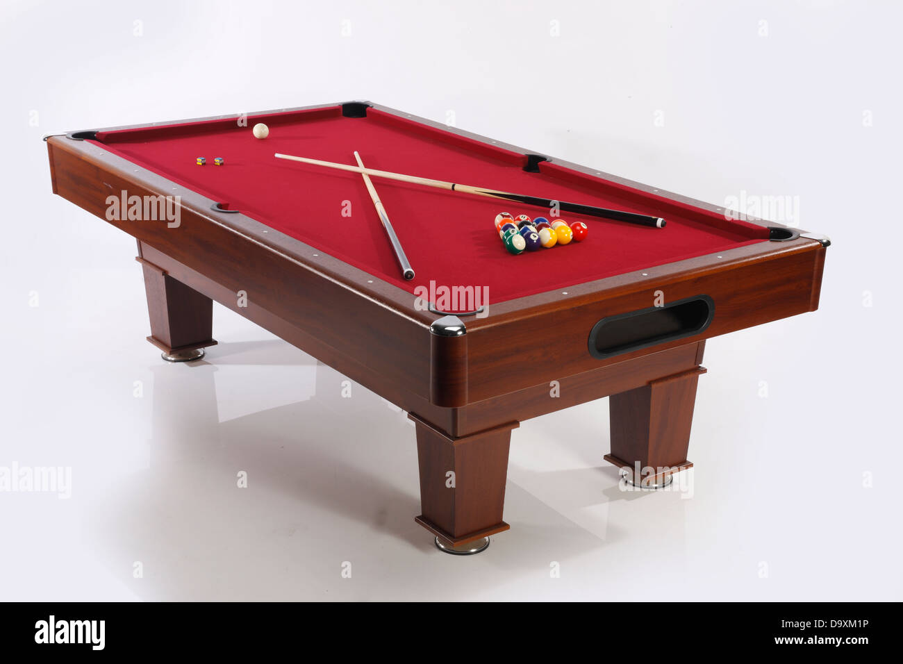 Pool and Snooker tables Stock Photo - Alamy