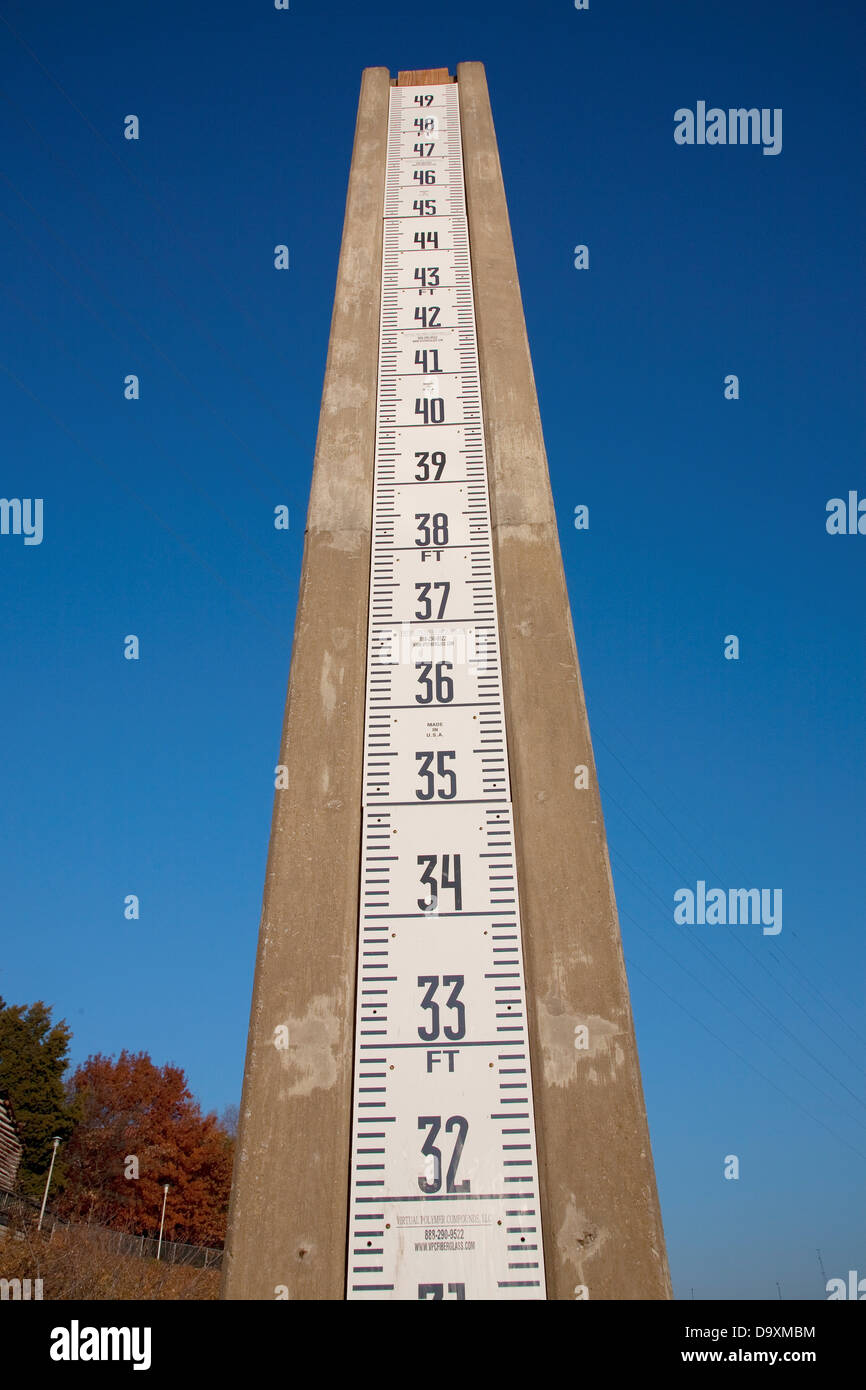Flood gage hi-res stock photography and images - Alamy