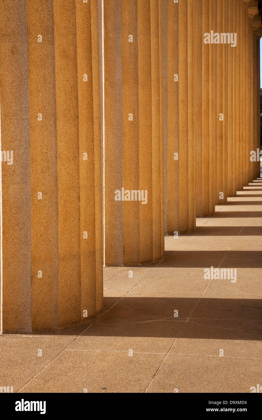 Columns of The Parthenon, Nashville, Tennessee, Centennial park, Full ...