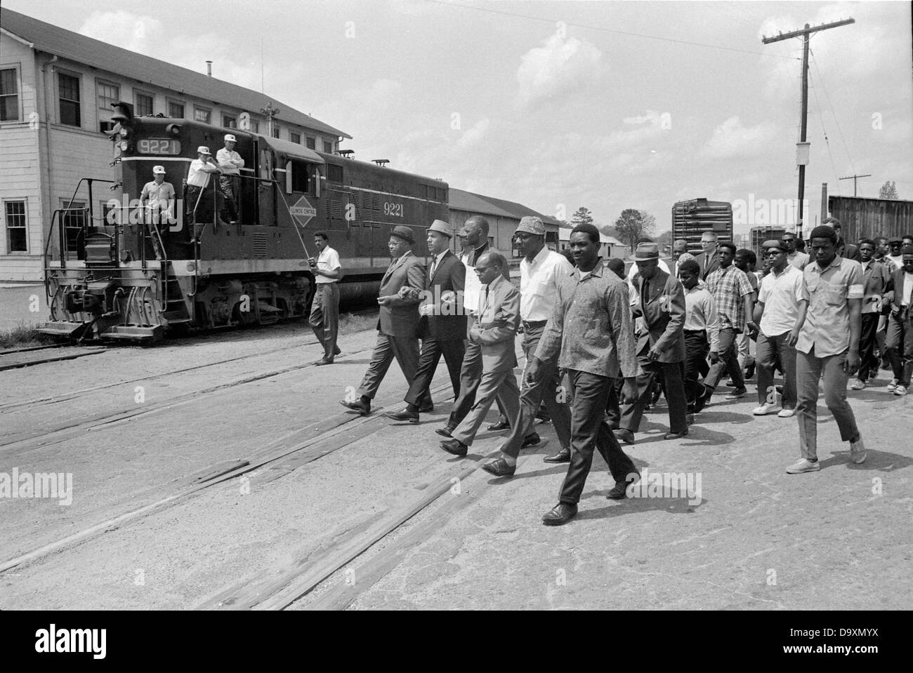 A photograph from the March King event held on April 8, 1968, capturing ...