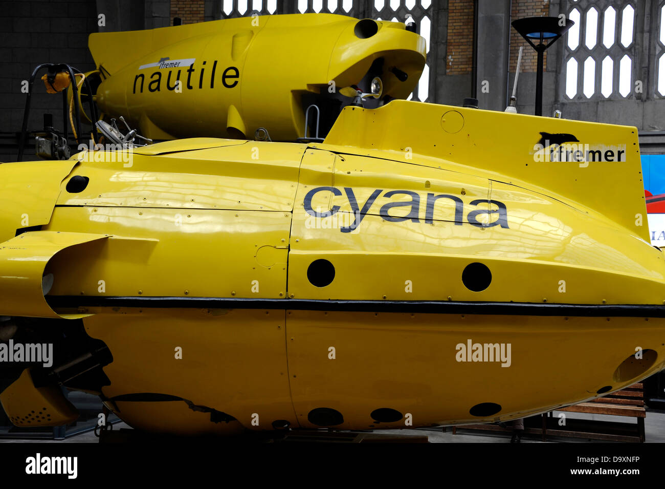 La cite de la mer,Cyana and Nautile Ifremer submarine,museum,Cherbourg ...
