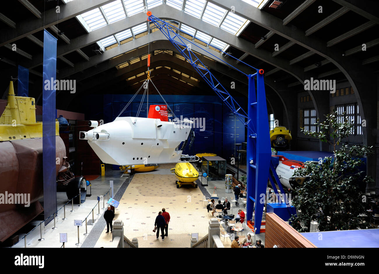 La cite de la mer,Alvin submarine,museum,Cherbourg,harbour,Manche,Basse ...