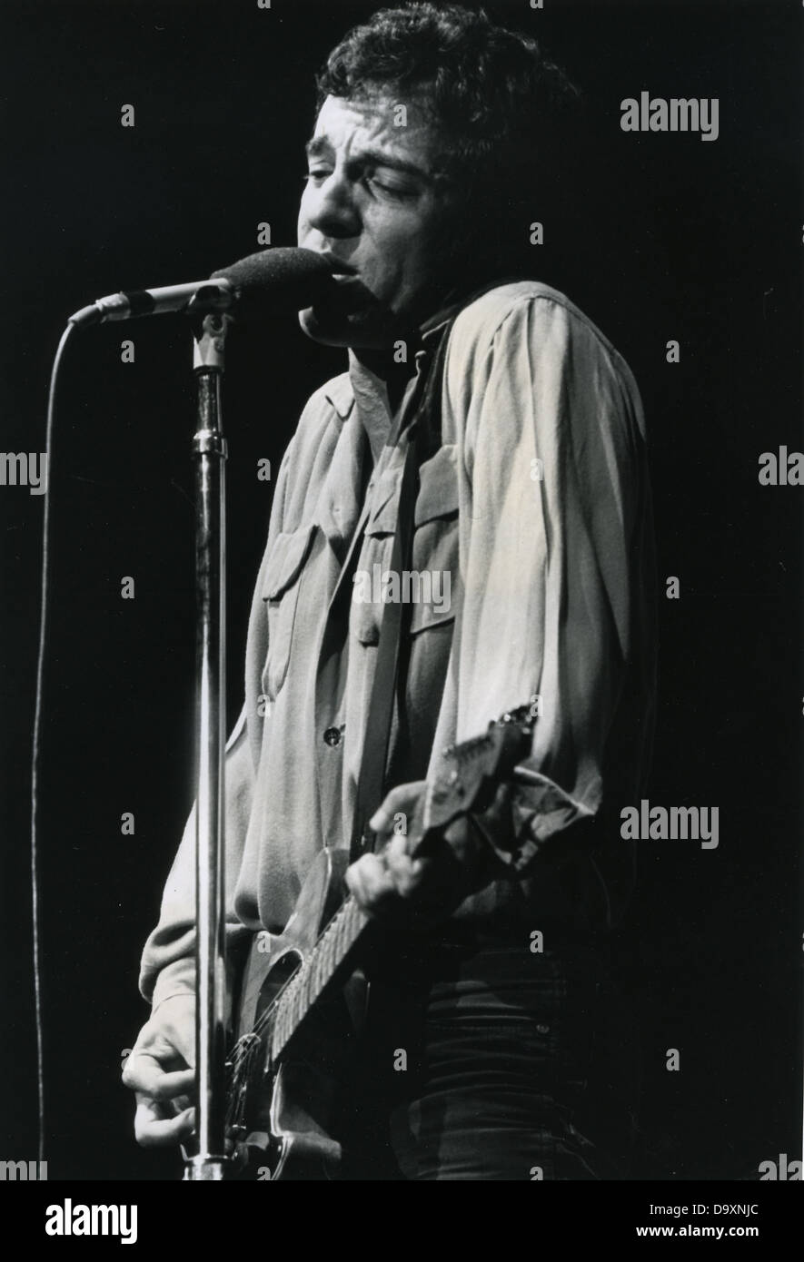 BRUCE SPRINGFIELD UK rock musician in 1984. Photo Jeffrey Mayer Stock ...