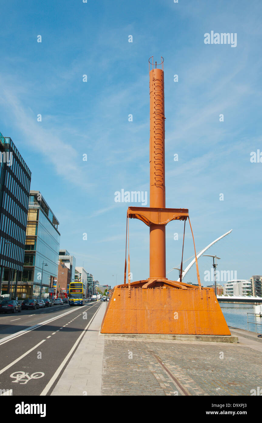 Diving Bell (1866) Docklands former harbour area by River Liffey ...