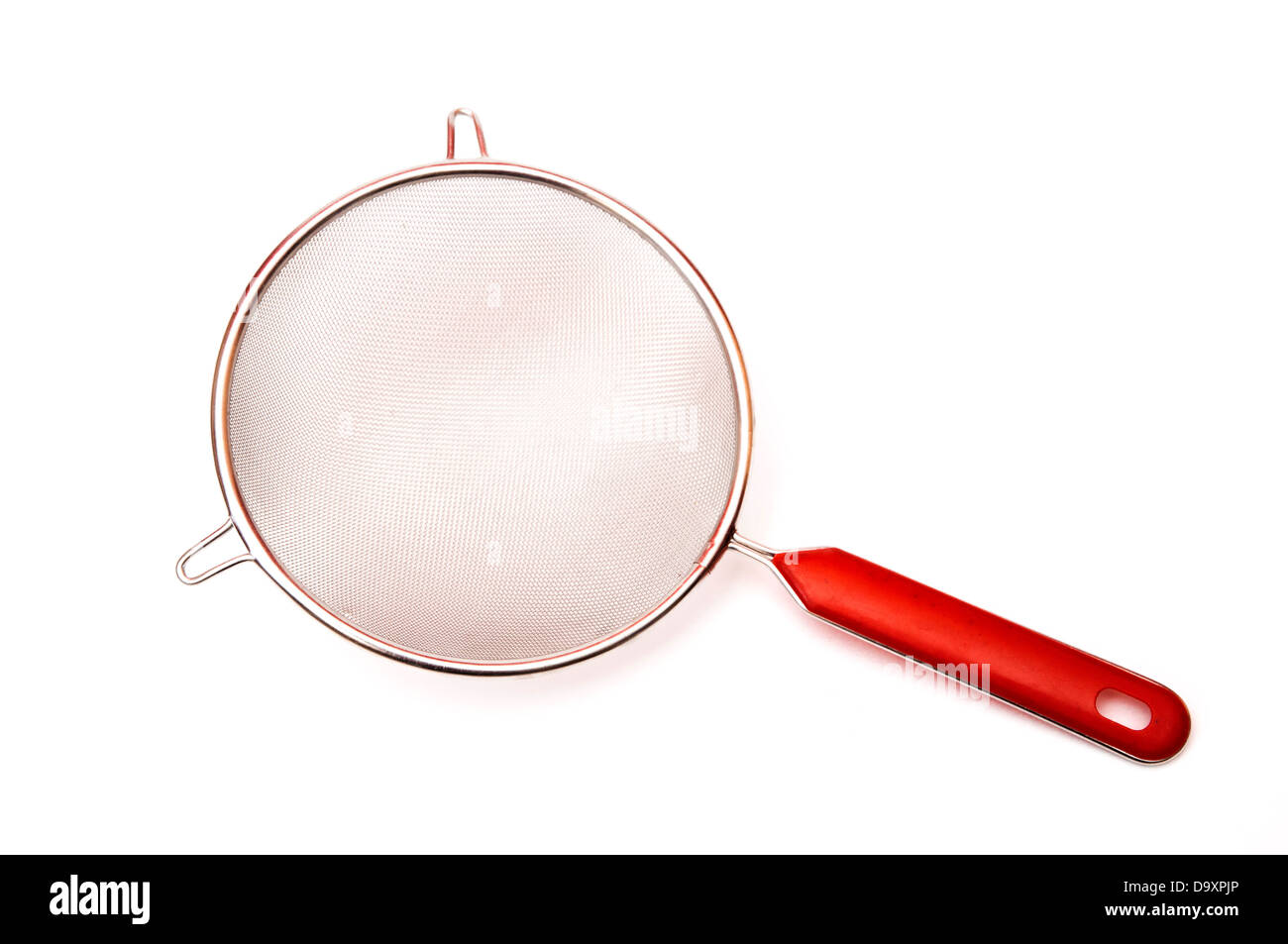 small strainer on a white background Stock Photo - Alamy