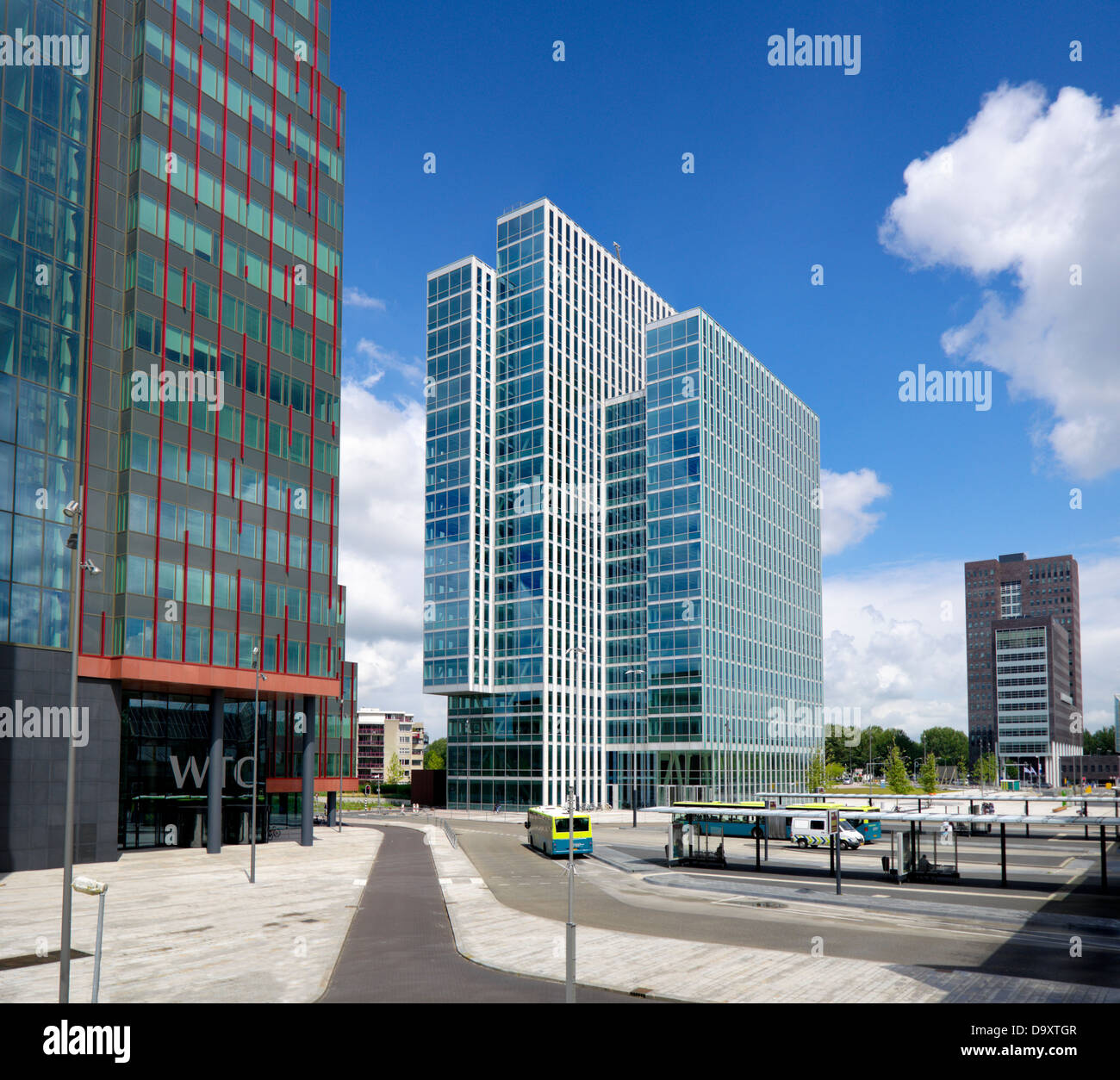 modern office buildings in Almere, Netherlands Stock Photo - Alamy