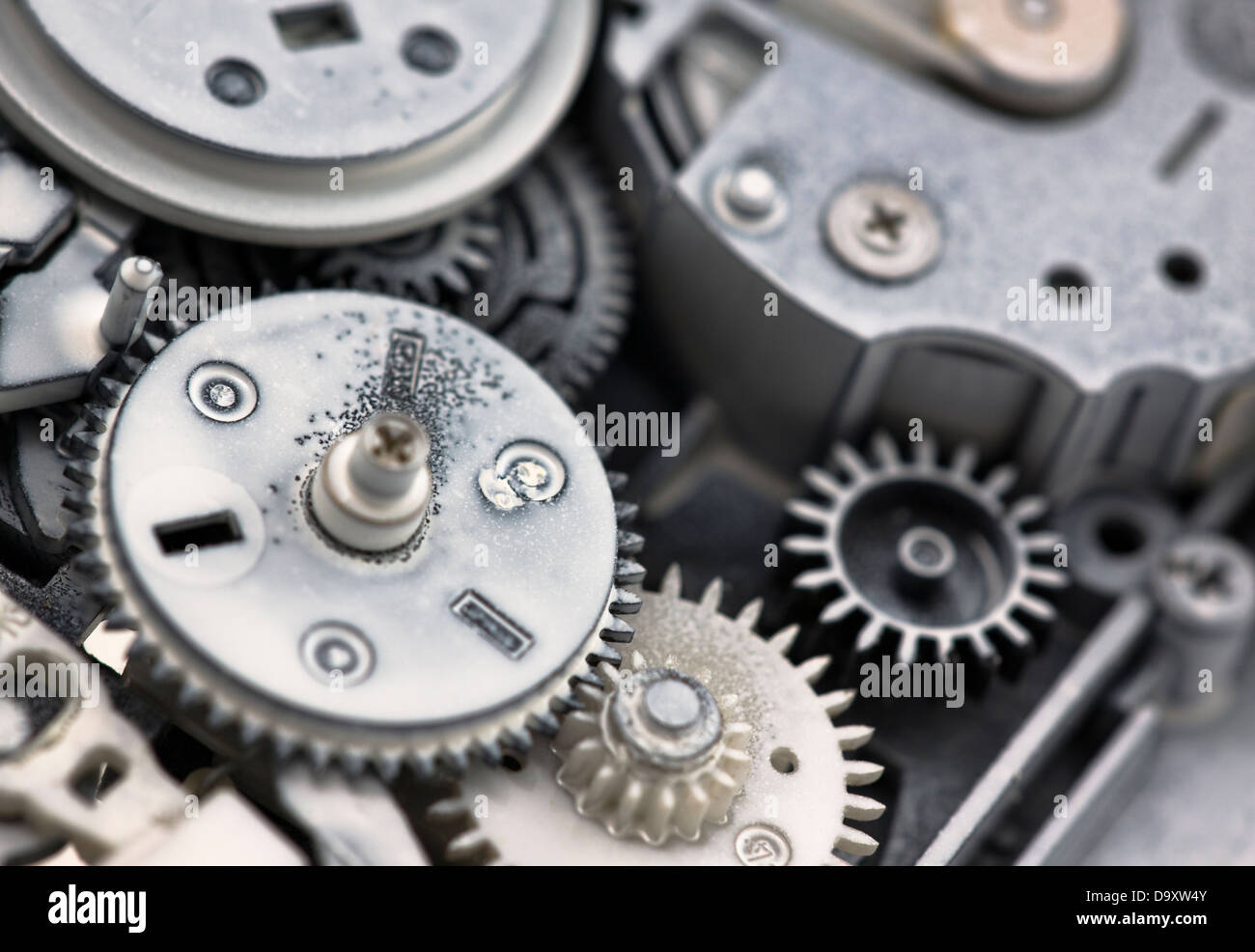 Plastic cogs gears hi-res stock photography and images - Alamy