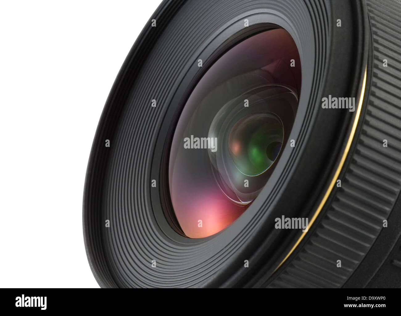 Camera lens closeup with clipping path Stock Photo - Alamy