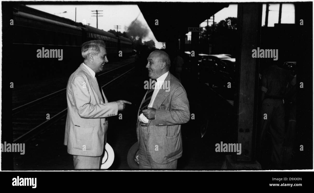 This photograph documents the funeral of Senator Pat Harrison, held in ...