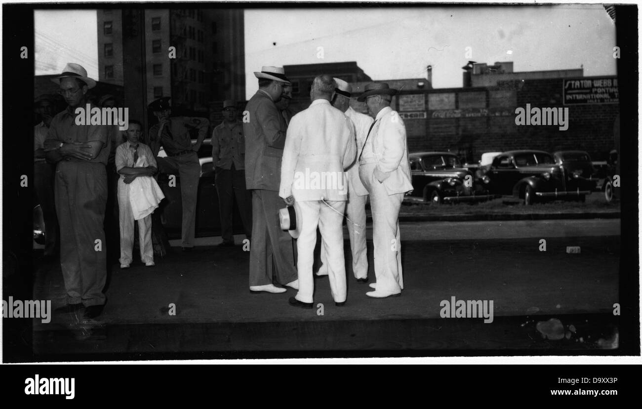 This photograph shows the funeral of Senator Pat Harrison in Gulfport ...