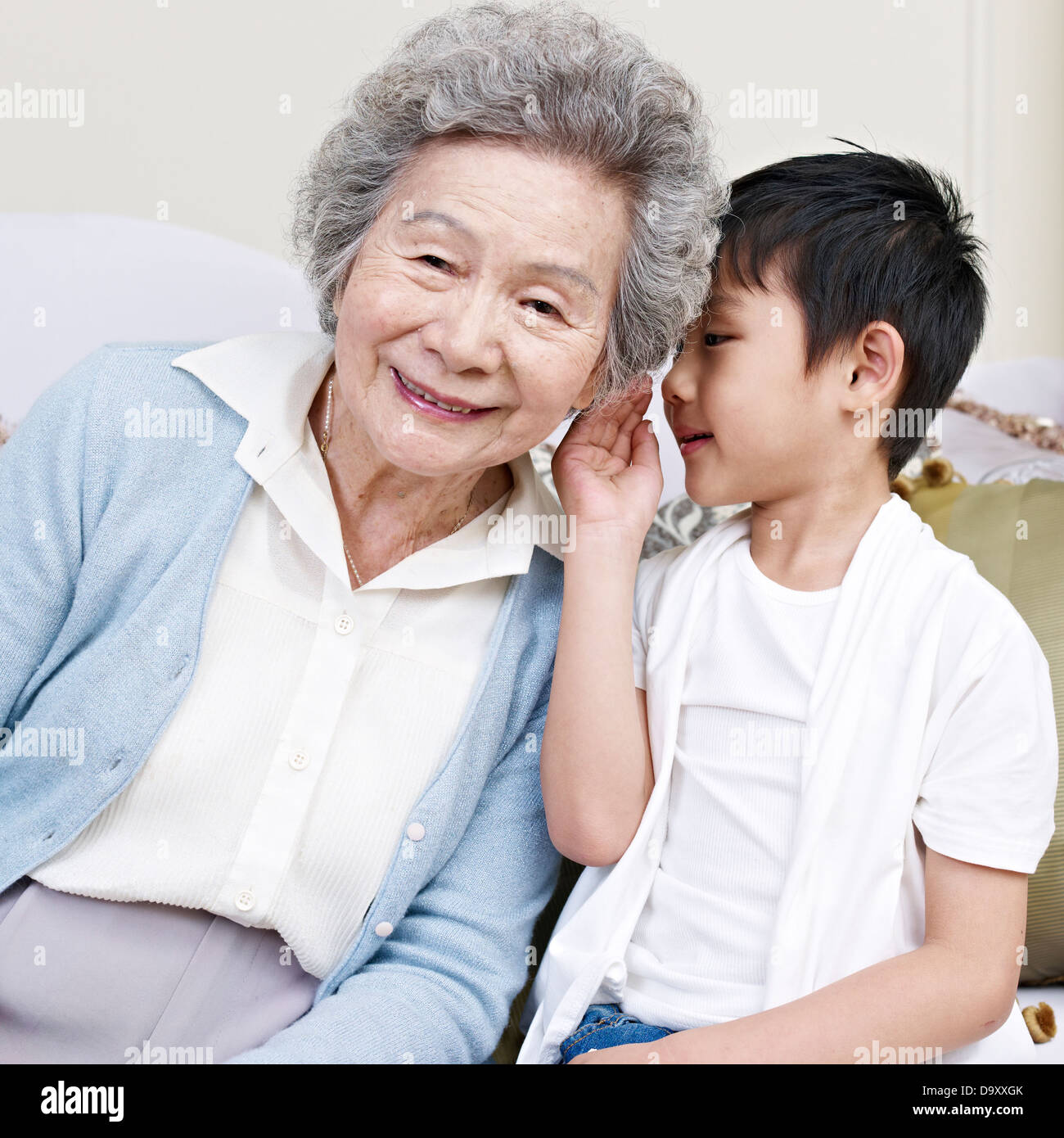 Telling a hi-res stock photography and images - Alamy