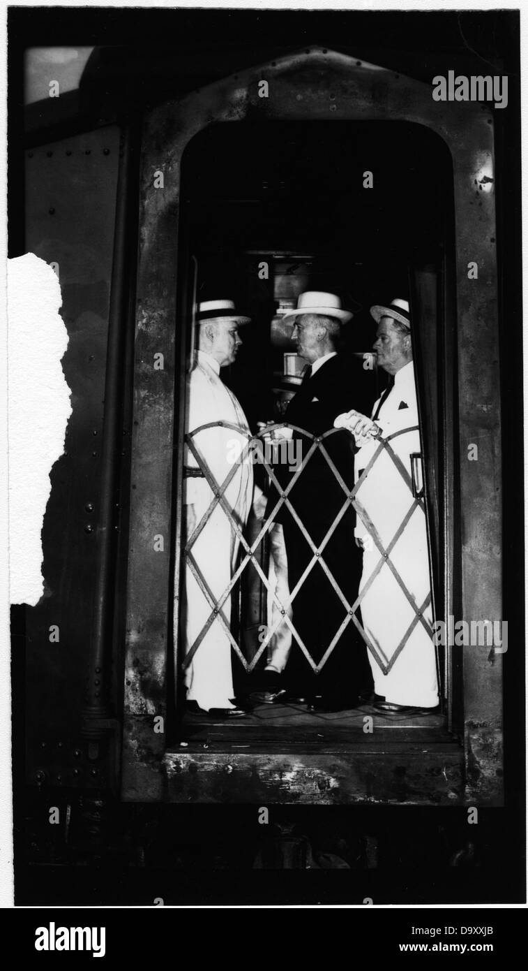 A photograph taken during the funeral of Senator Pat Harrison in ...