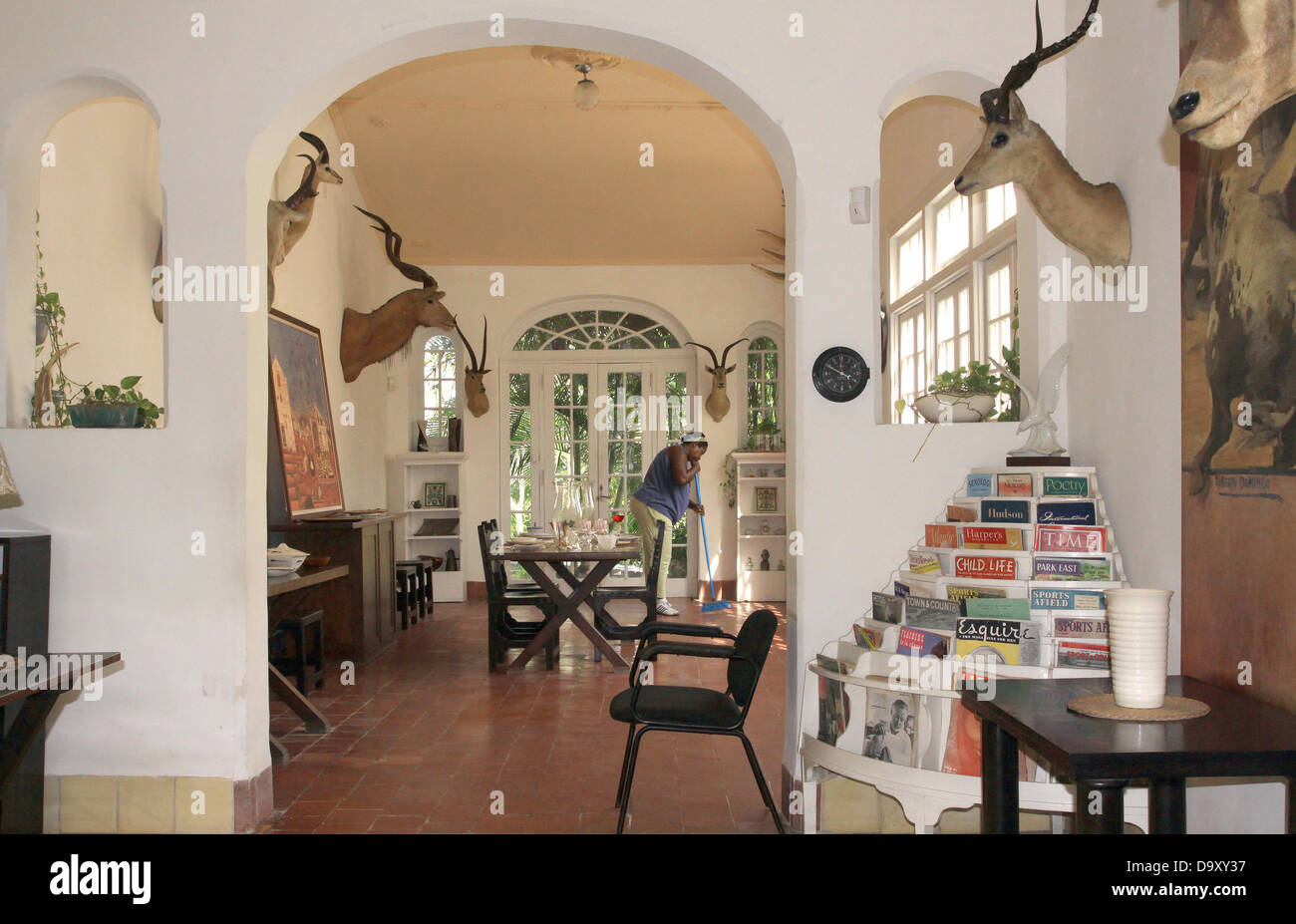 The Ernest Hemingway Museum, the Finca Vigia, former residency of the ...