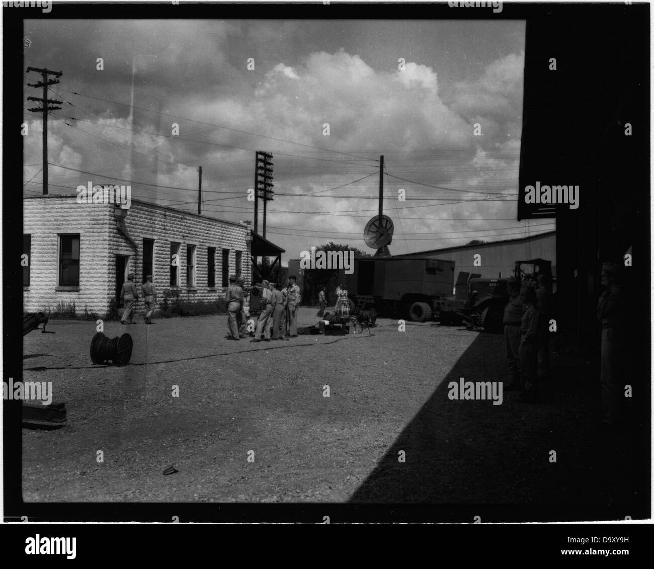 1950s radar image hi-res stock photography and images - Alamy