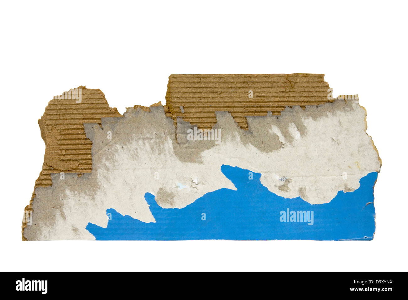 Blank piece torn paper Cut Out Stock Images & Pictures - Alamy