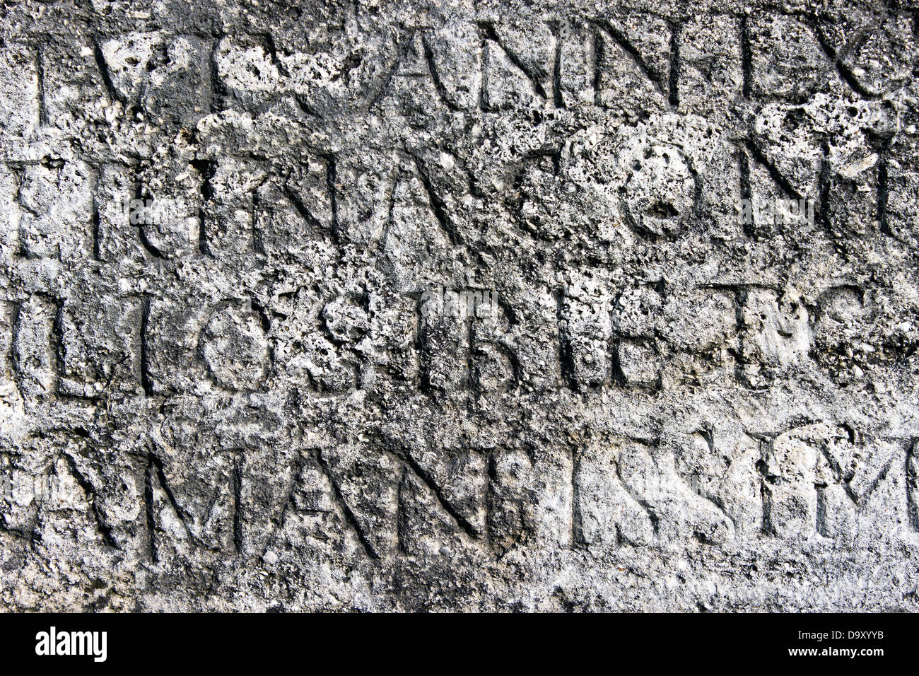 Alphabet stone hi-res stock photography and images - Alamy