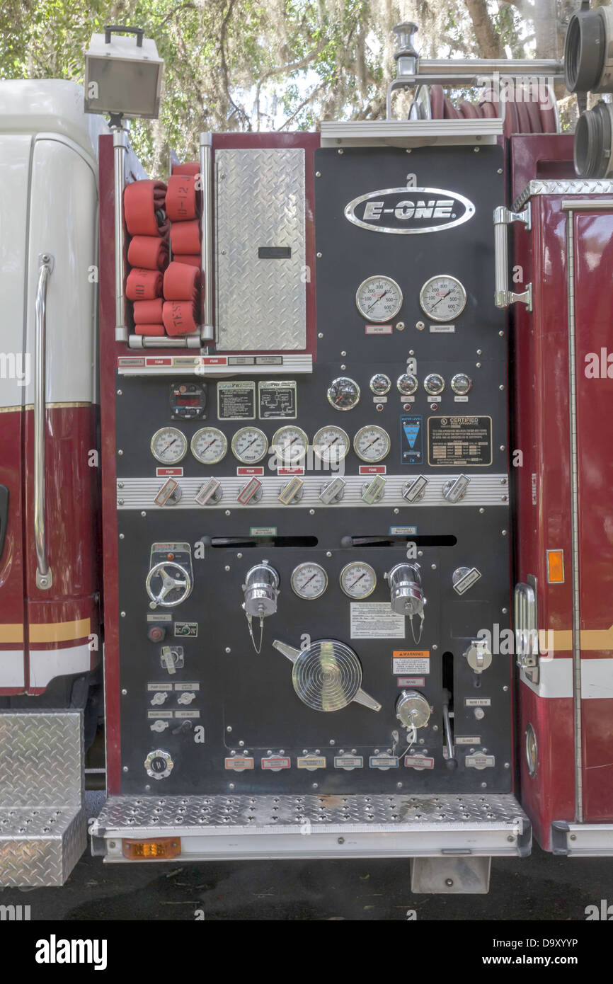 Fire Truck Control Panel Stock Photos & Fire Truck Control Panel Stock ...