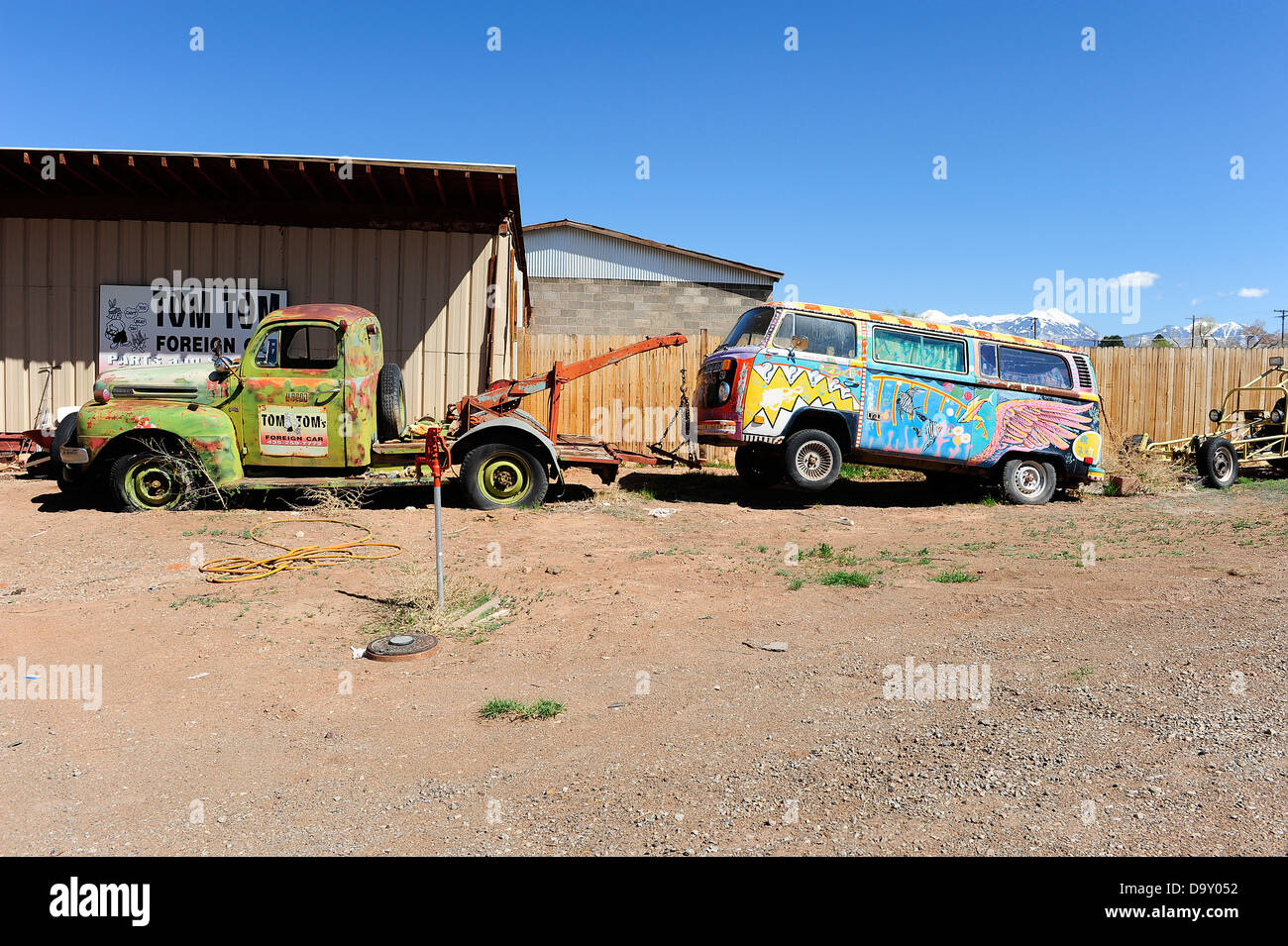 Volkswagen junk yard hi-res stock photography and images - Alamy