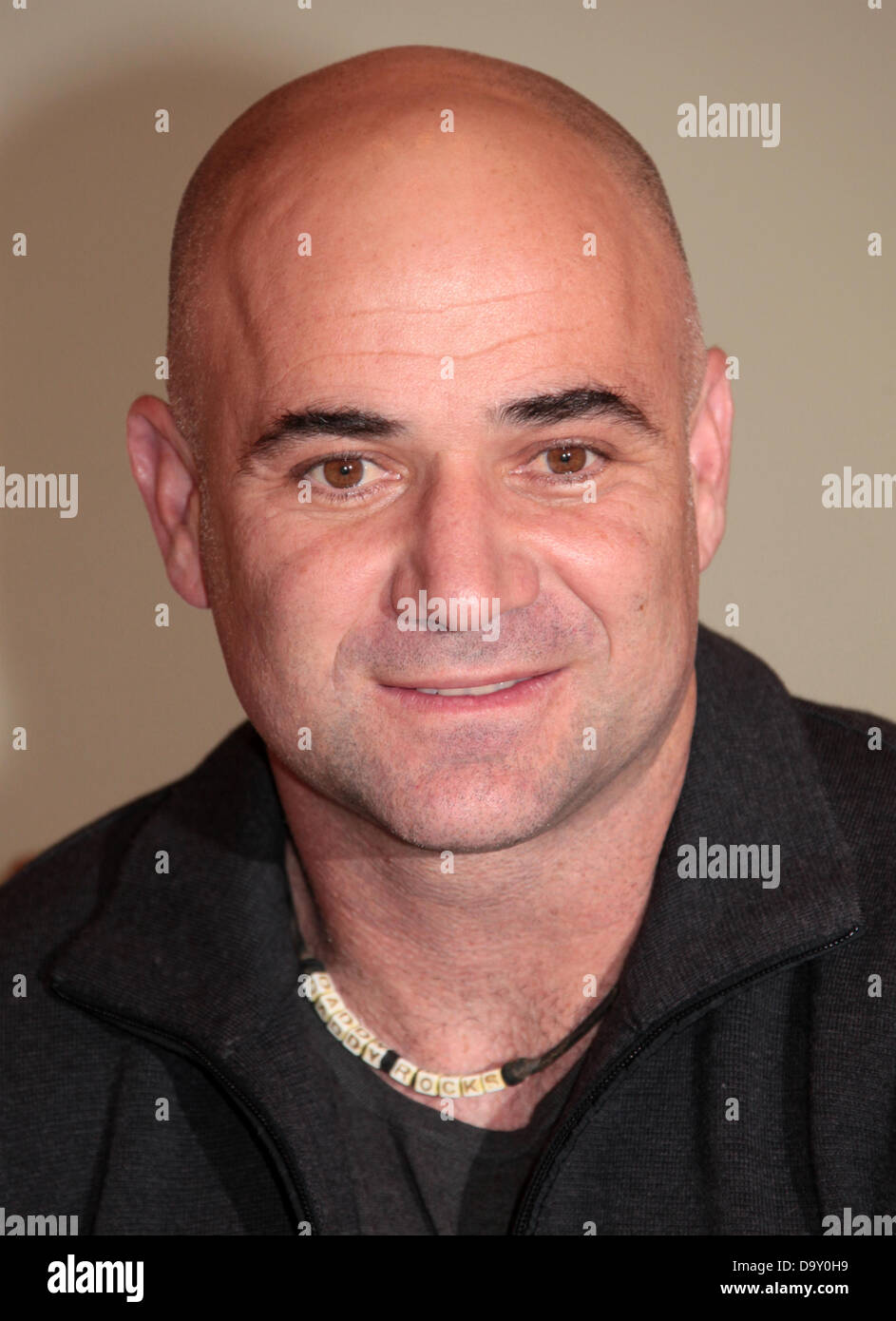 Andre Agassi presents his biography "Open" on the 11th of December in ...