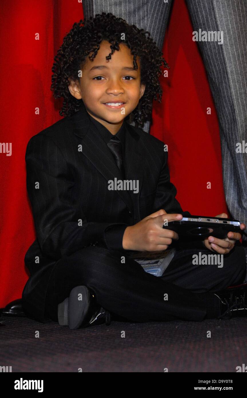 Jaden Smith during the stage presentation of "The Pursuit of Happyness ...