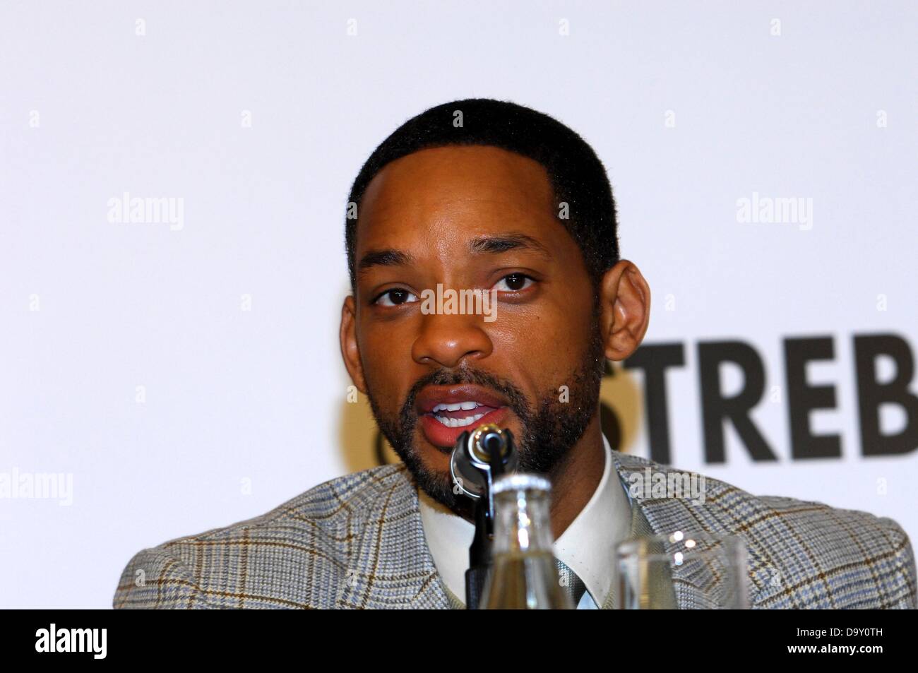 Actor Will Smith at the press conference on the occasion of the ...
