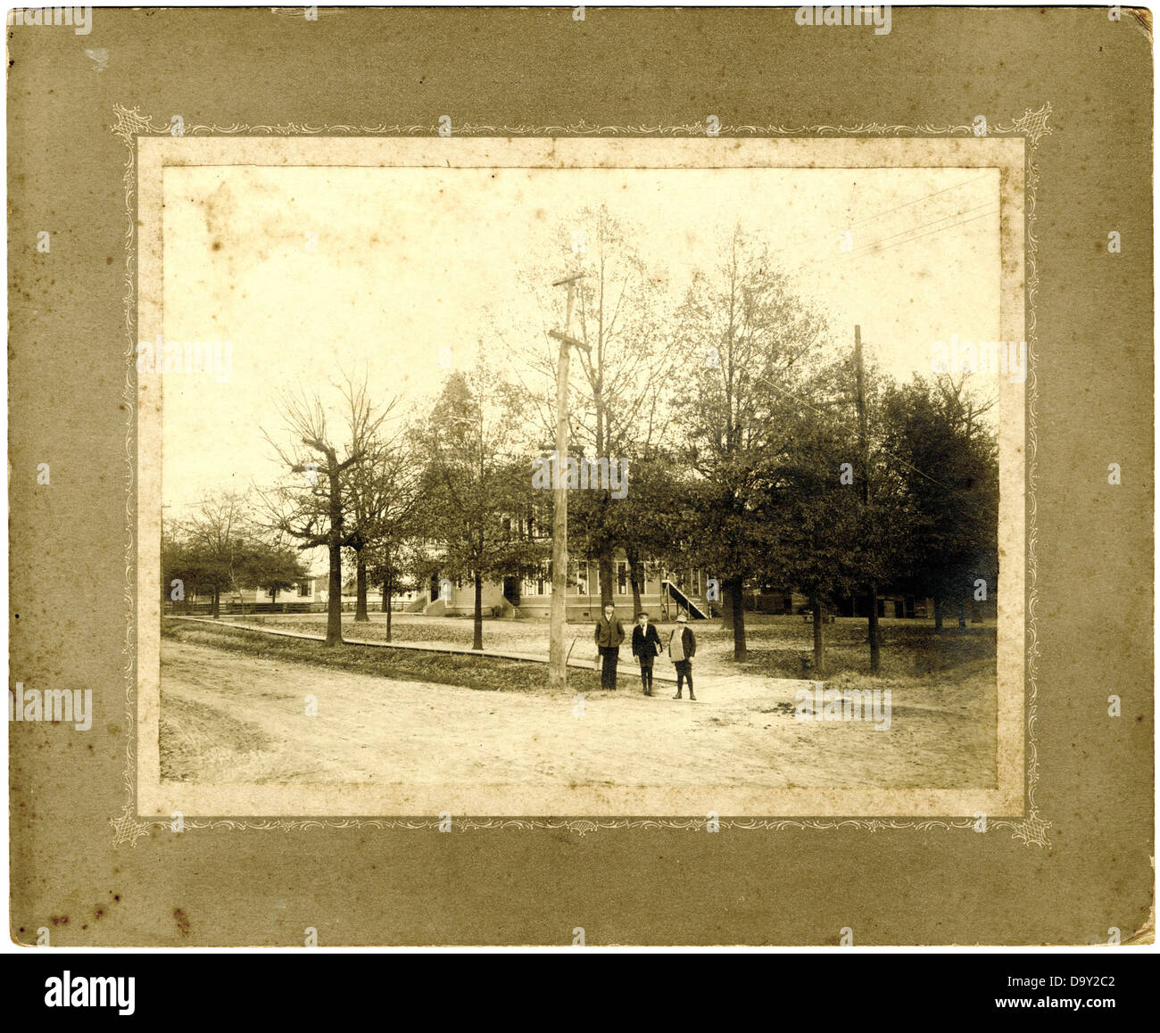 This image captures the Crystal Springs High School, providing a ...