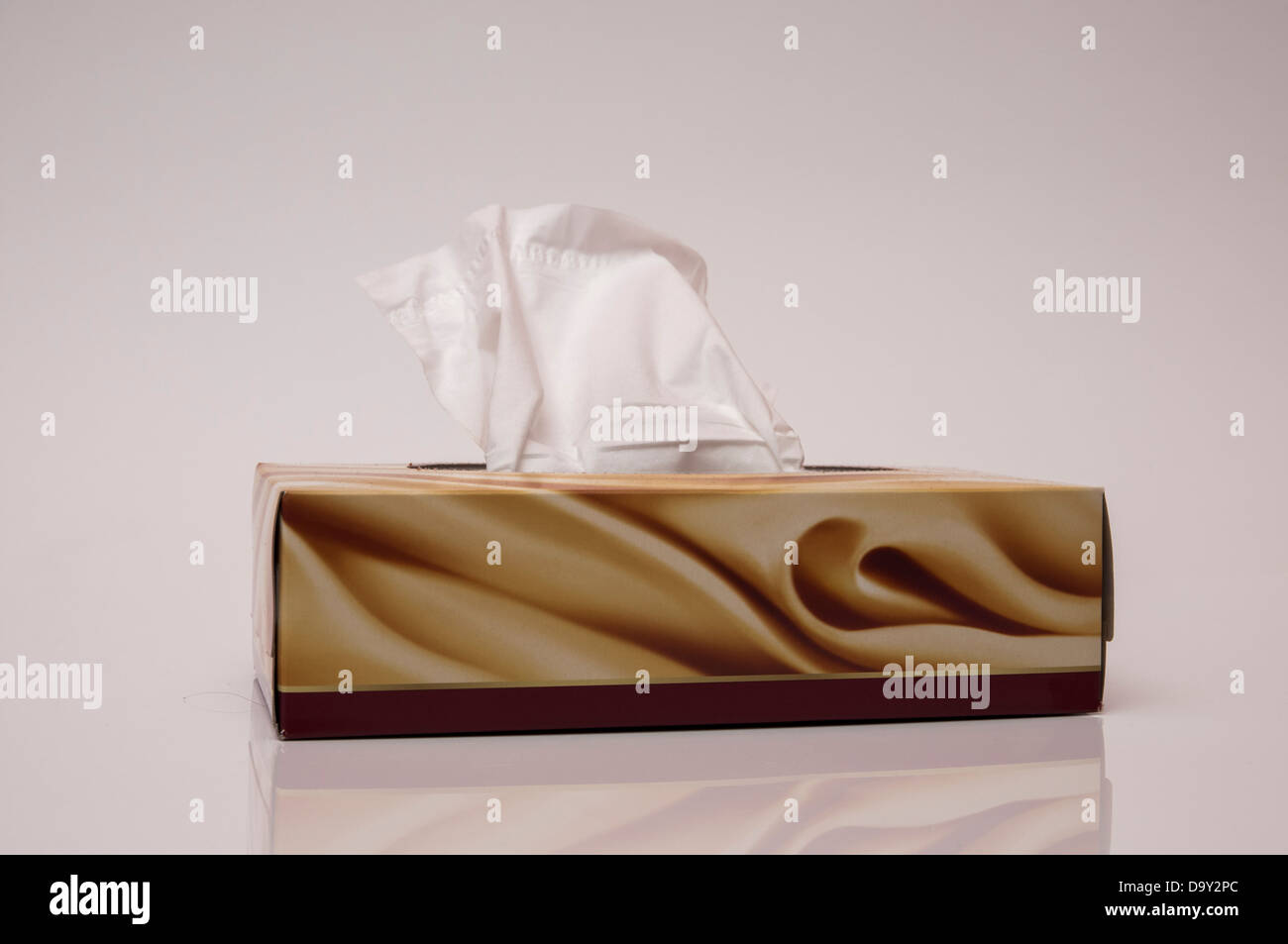 tissue box on a white background Stock Photo - Alamy