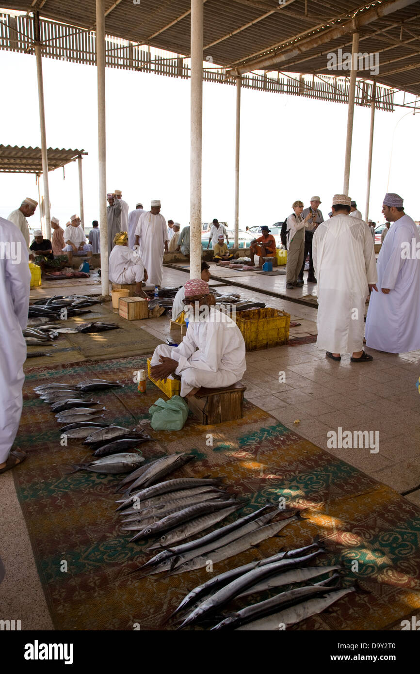 Fish market in the Parka District of Muscat, Oman Stock Photo - Alamy