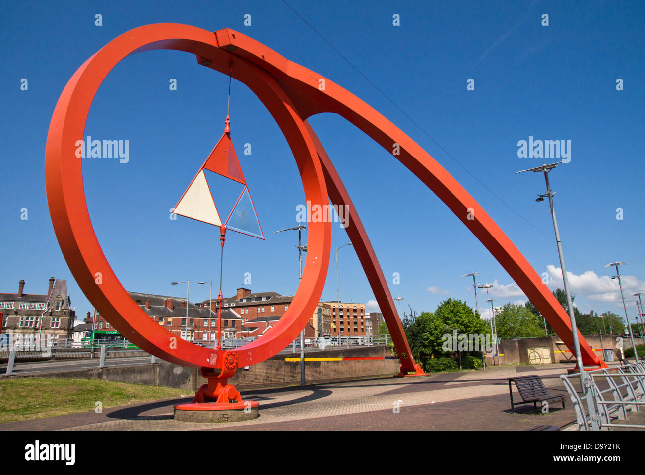 The Newport wave, Newport City in Wales, United Kingdom Stock Photo - Alamy