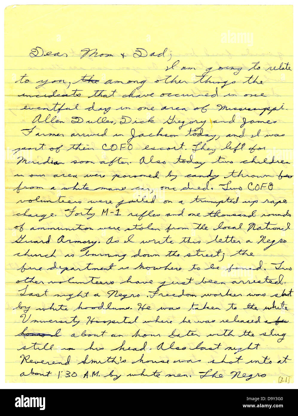 The Freedom Summer papers of Thomas Foner document the civil rights ...