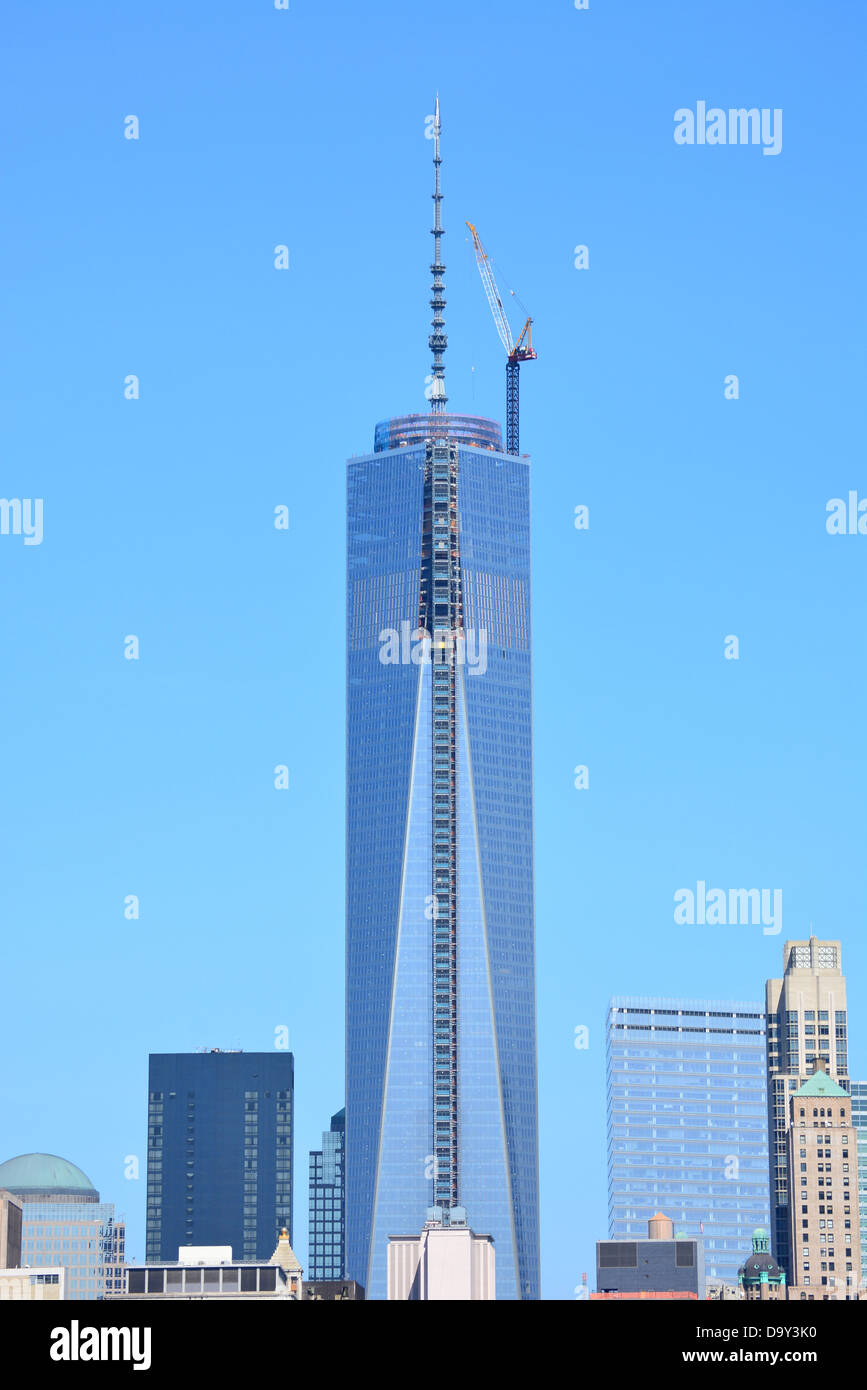 World Trade Center Tower One (formerly the Freedom Tower Stock Photo ...