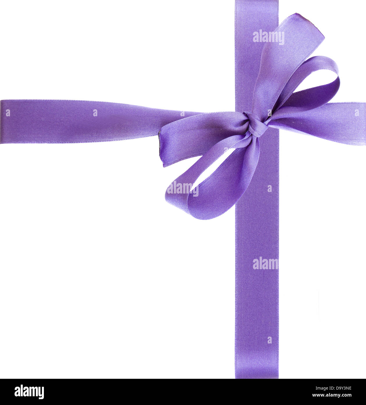 Violet ribbon Cut Out Stock Images & Pictures - Alamy