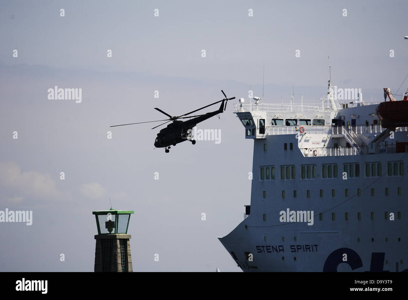 Gdynia, Poland 28th, June 2013 Anti-terrorist and rescue action ...
