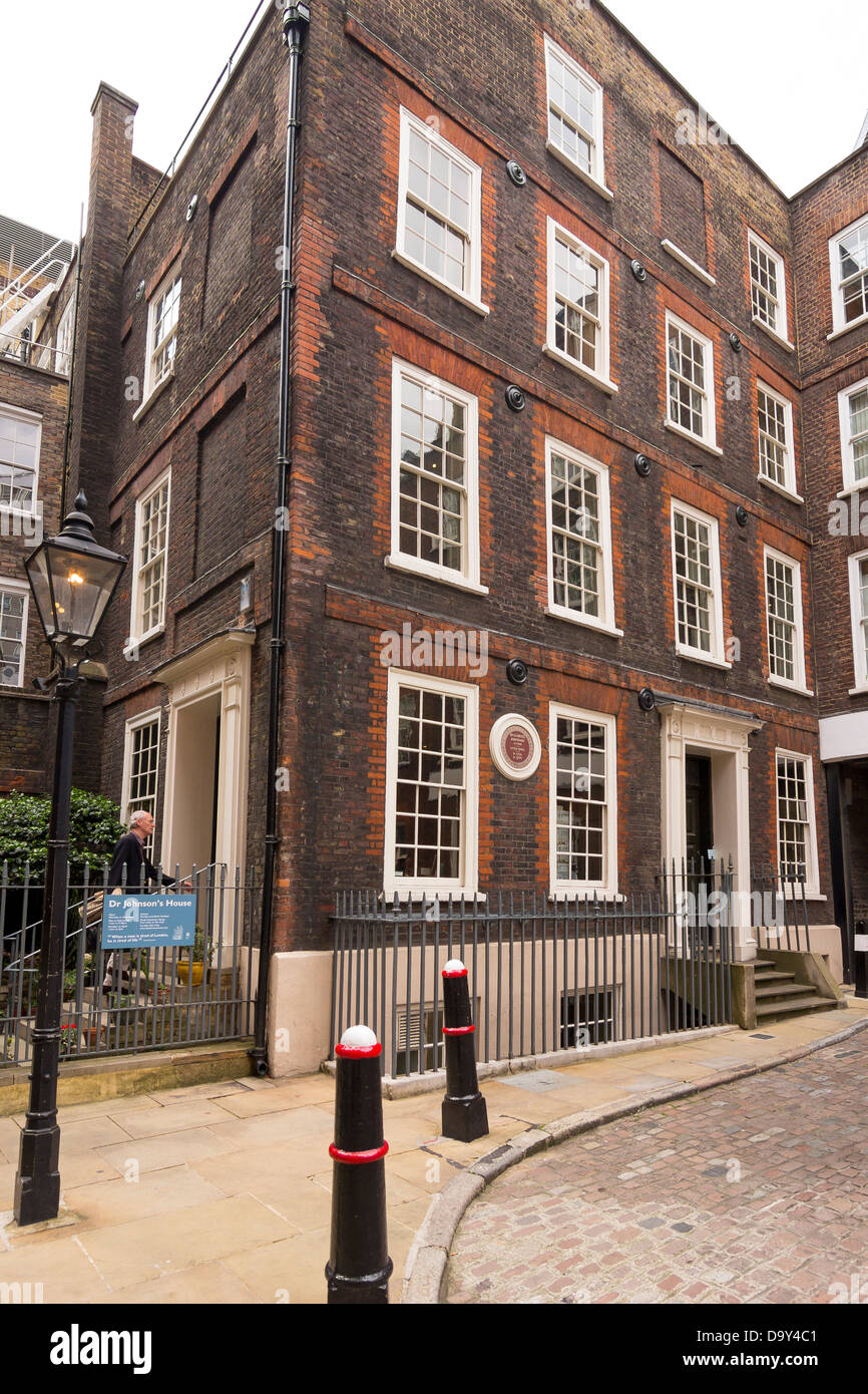 Dr johnson’s house london hi-res stock photography and images - Alamy