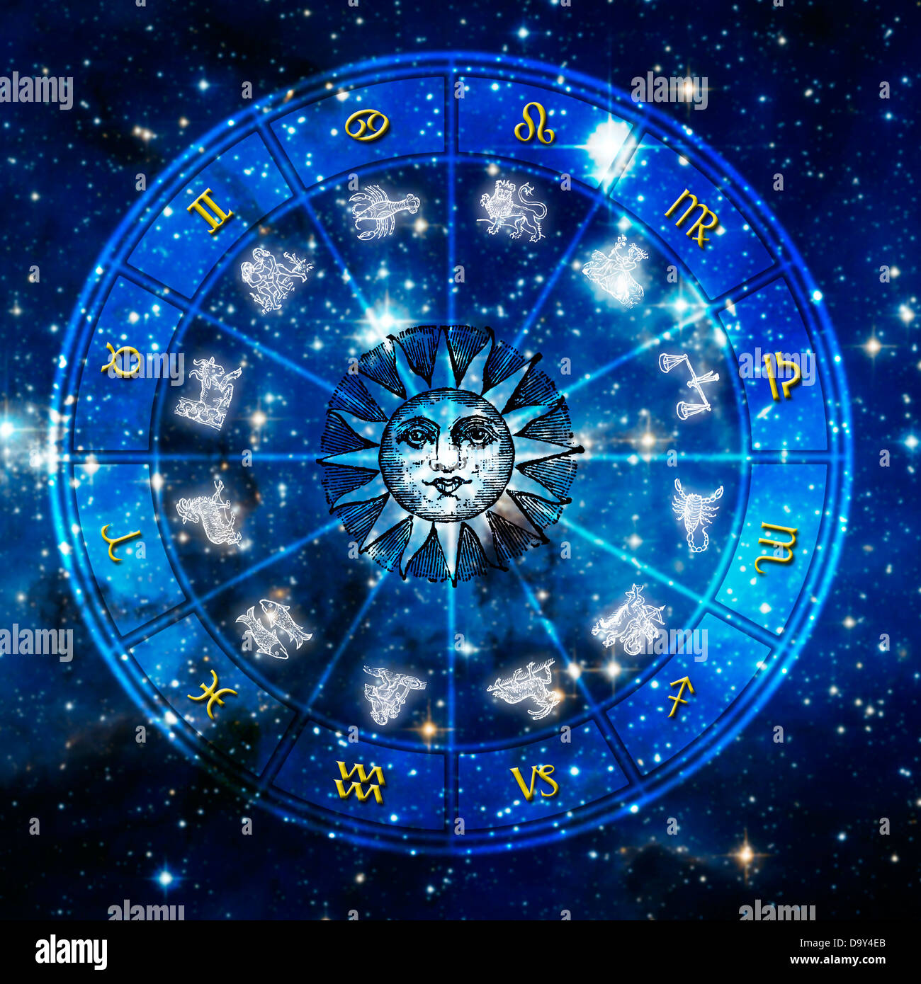 signs of the zodiac Stock Photo - Alamy