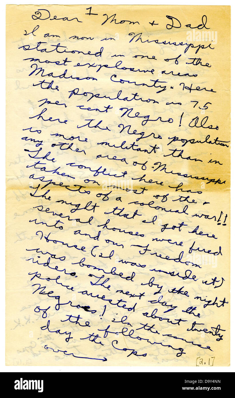 This collection contains Thomas Foner's Freedom Summer papers ...