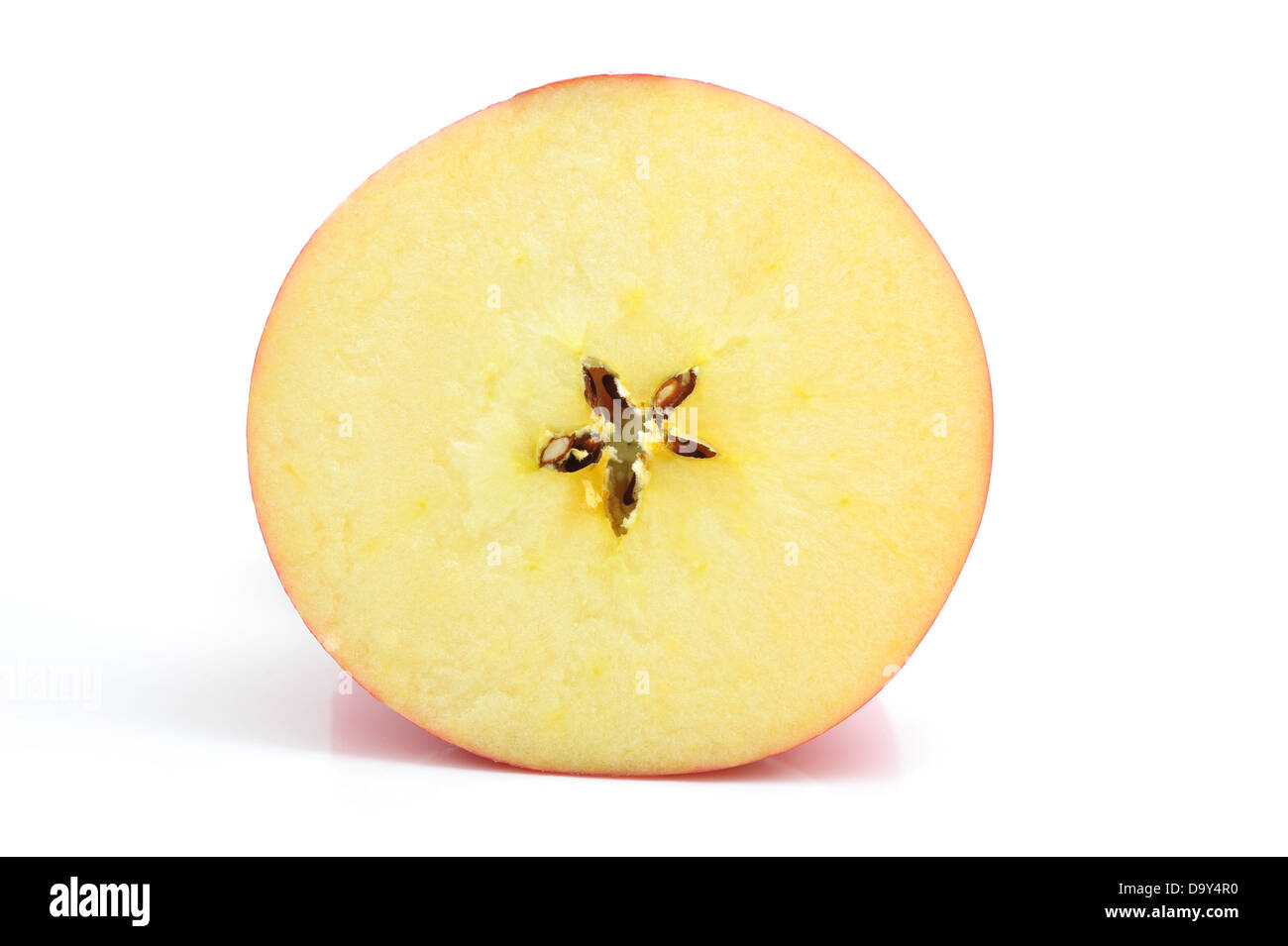Apple cross section Cut Out Stock Images & Pictures - Alamy