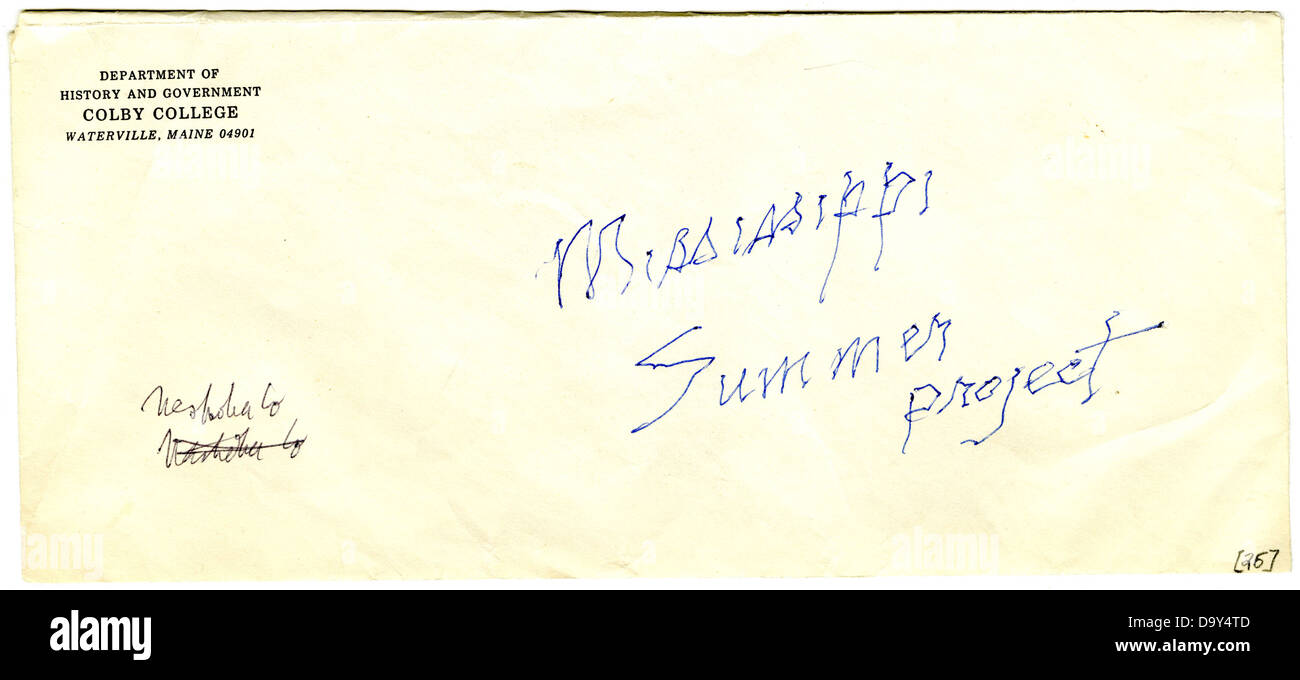 The Freedom Summer papers of Thomas Foner provide a significant ...